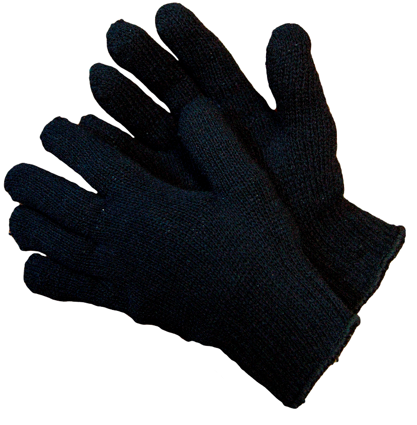 Перчатки утепленные двойные (10 пар)