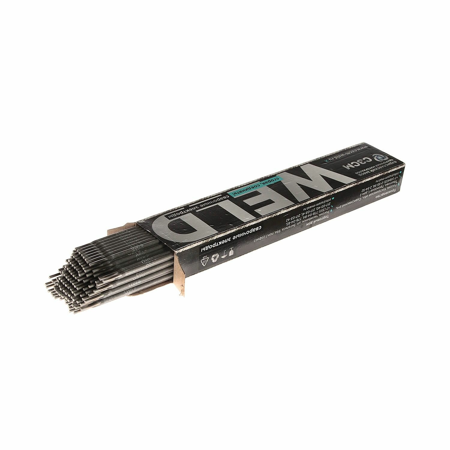 Электроды сварочные сзсм Для нержавеющей стали, диаметр 3 мм, упаковка весом 3 кг ОЗЛ-6 сзсм