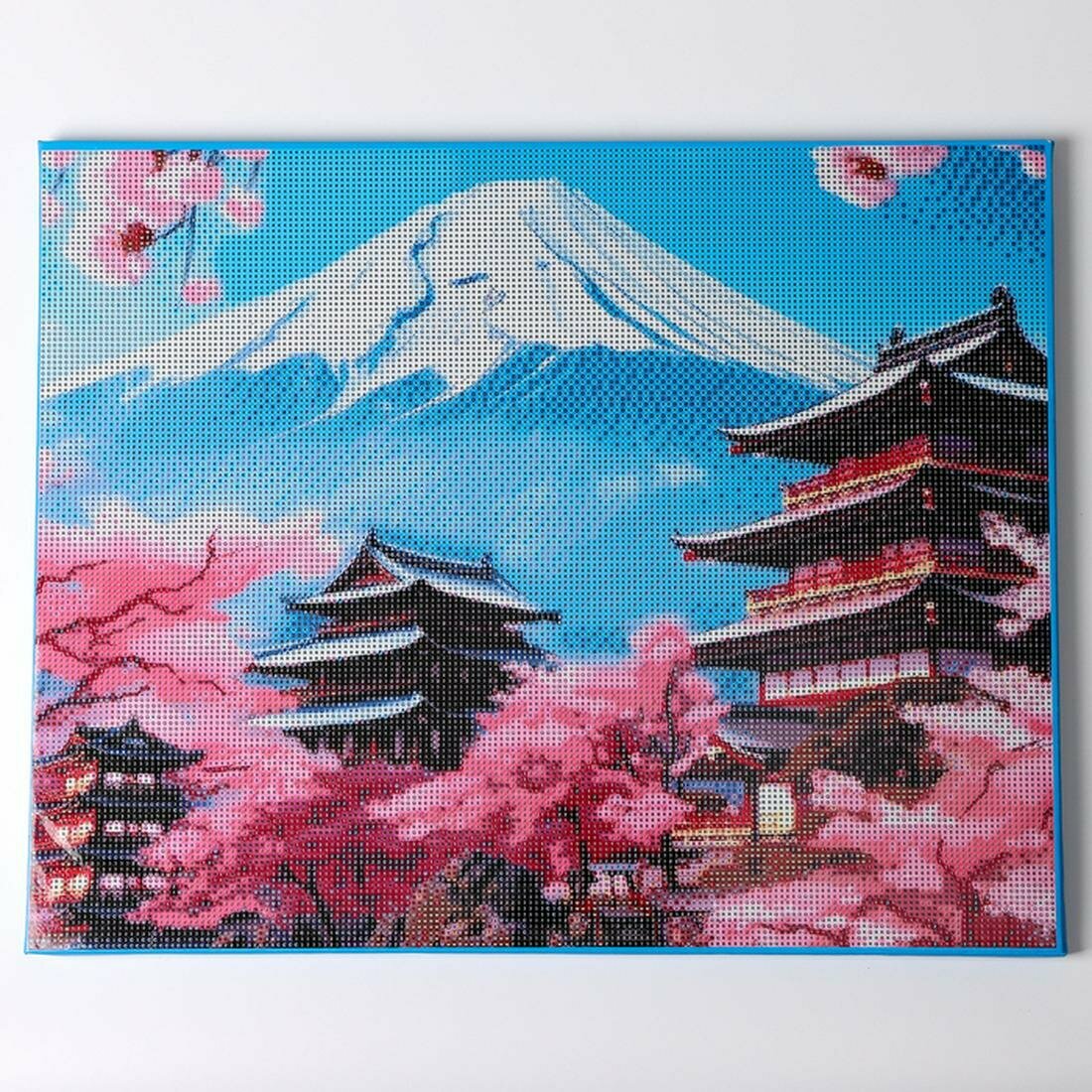 Алмазная вышивка полное заполнение "Япония", на раме, 40*50 см