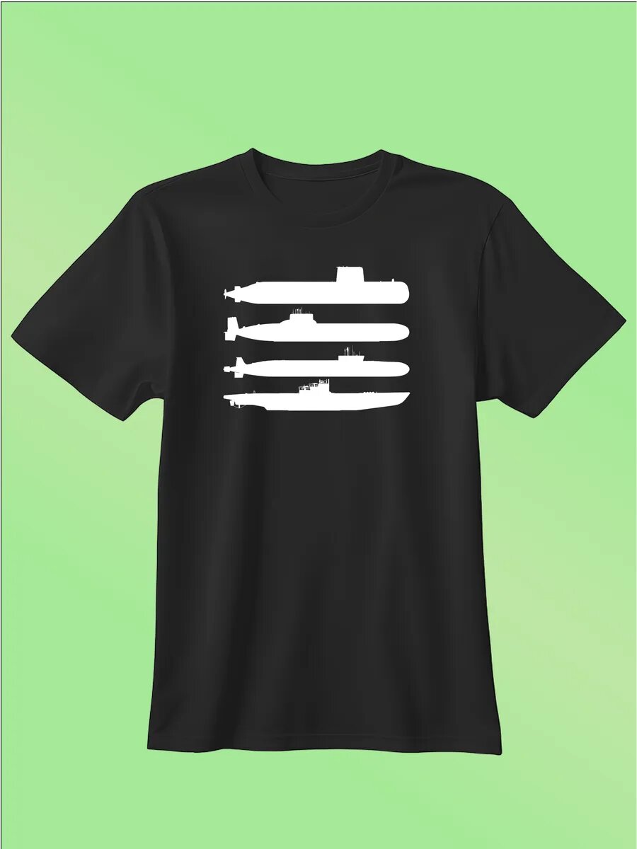 Футболка подводные лодки