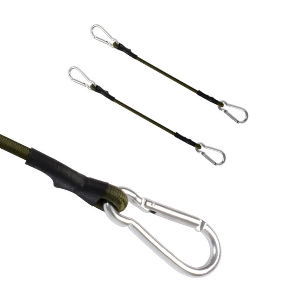 2 многофункциональных эластичных каната с двойной пряжкой длиной 30 см-2 штуки