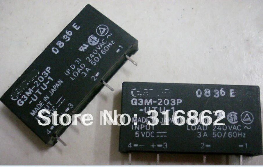 G3M-203P-UTU-1 G3M-203P-UTU-1-5VDC реле, модуль диода транзистора