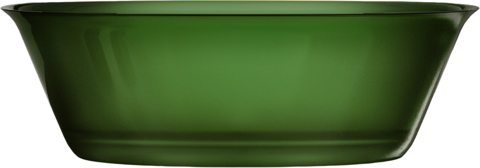 Акриловая ванна Abber Kristall AT9707 Emerald 170x75 см, отдельностоящая, зеленая, овальная, с донным клапаном