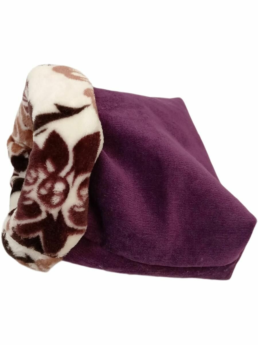 Норка- лежанка для мелких домашних животных, 24х24см, Фиолетовая