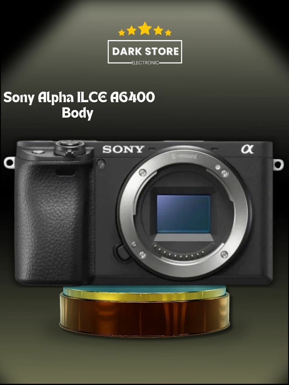 Фотоаппарат Sony ALPHA ILCE A6400 BODY