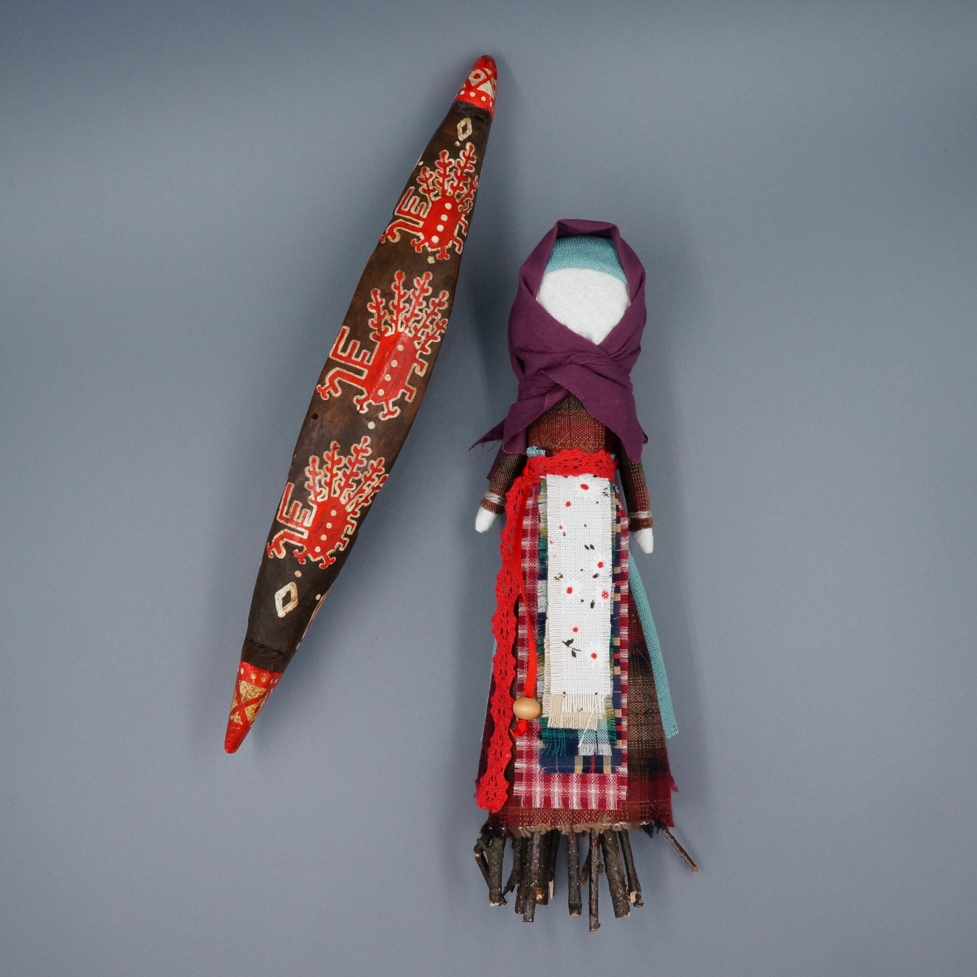 Кукла оберег Метлушка-очистительница