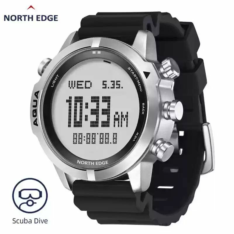 NORTH EDGE AQUA компьютерные часы для плавания и дайвинга