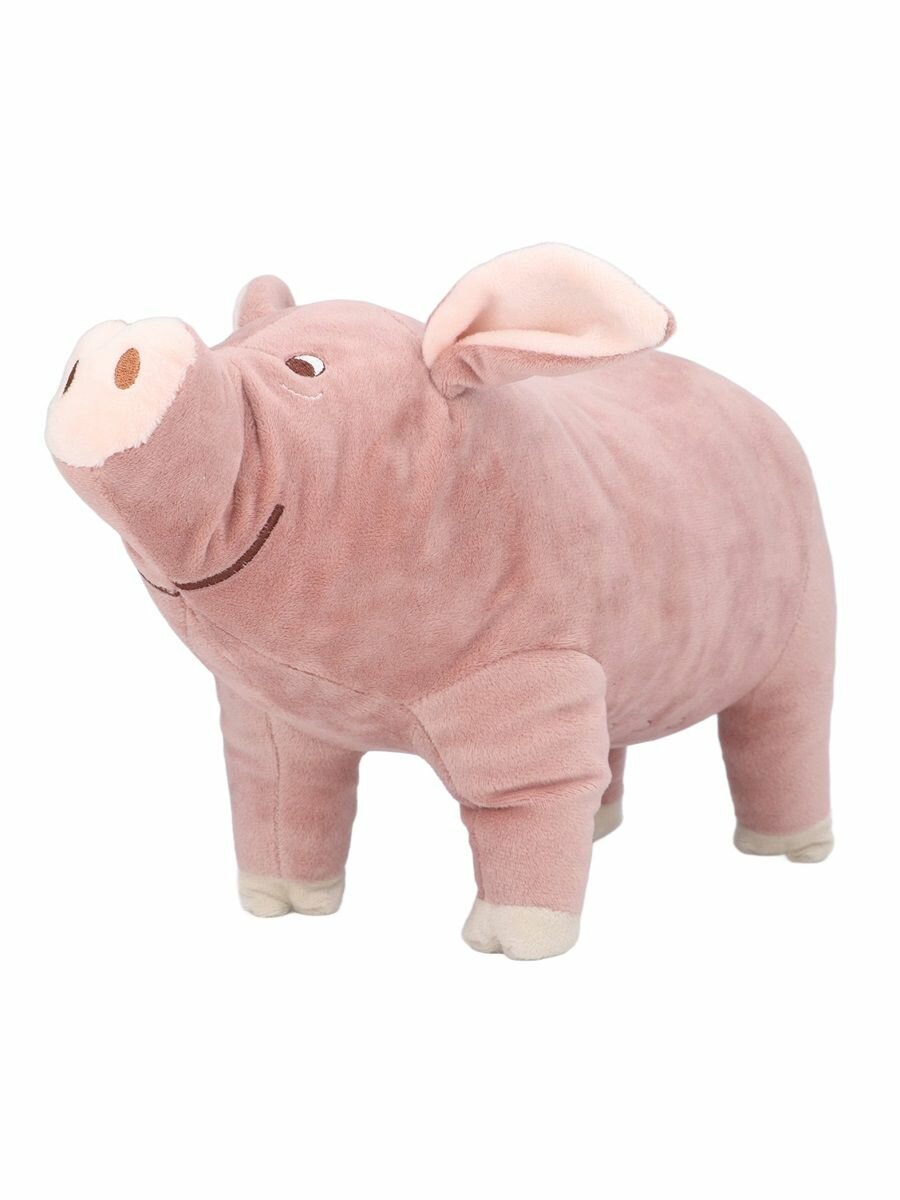 Розовая плюшевая игрушка 15,7 дюйма, мягкая и удобная подушка в виде свиньи, мягкая игрушка для офиса, дома, путешествий, детской комнаты, подарок для детей