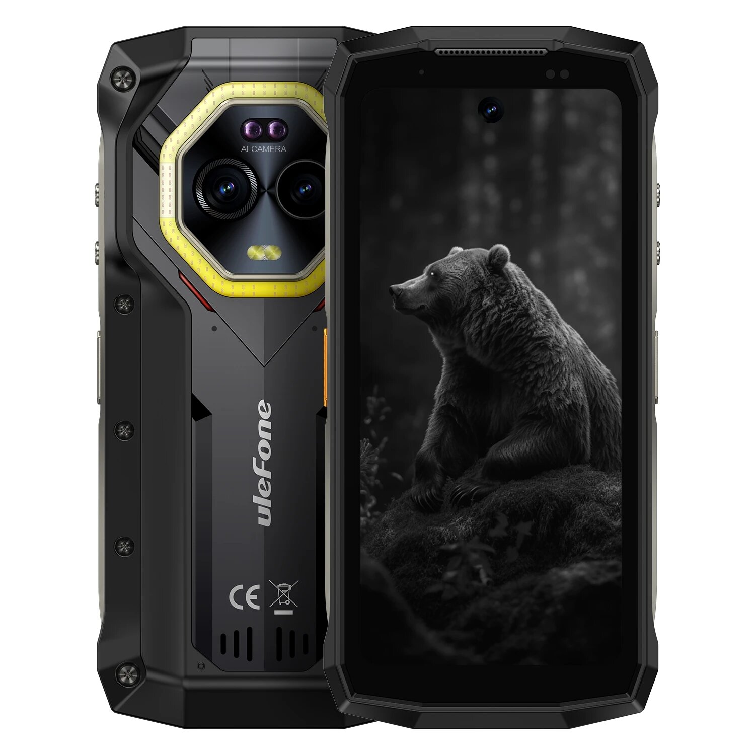 Смартфон Ulefone Armor Mini 20, 8/256Gb, IP68/IP69, Black (Черный)