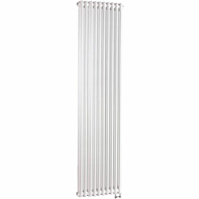 Радиатор секционный Arbonia 2180V/10 нижнее подключение (с вентилем) RAL 9016 Белый