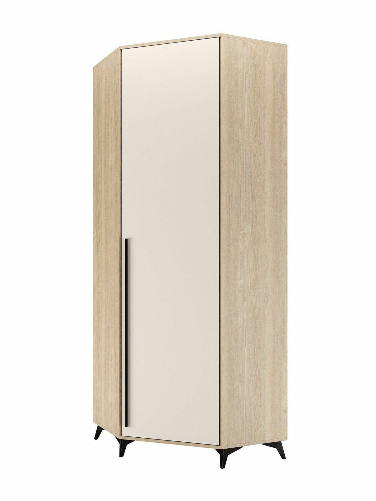 ЕВА Шкаф угловой 800-1С Дуб экспрессив - Сатин