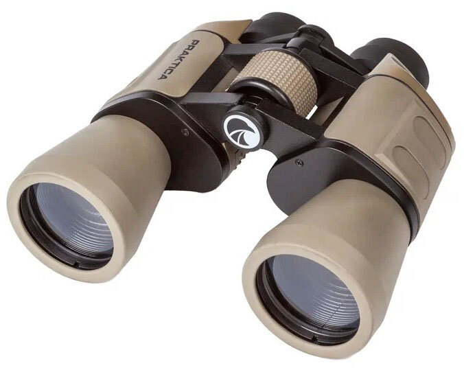 Бинокль Praktica Falcon 10x50, песочный