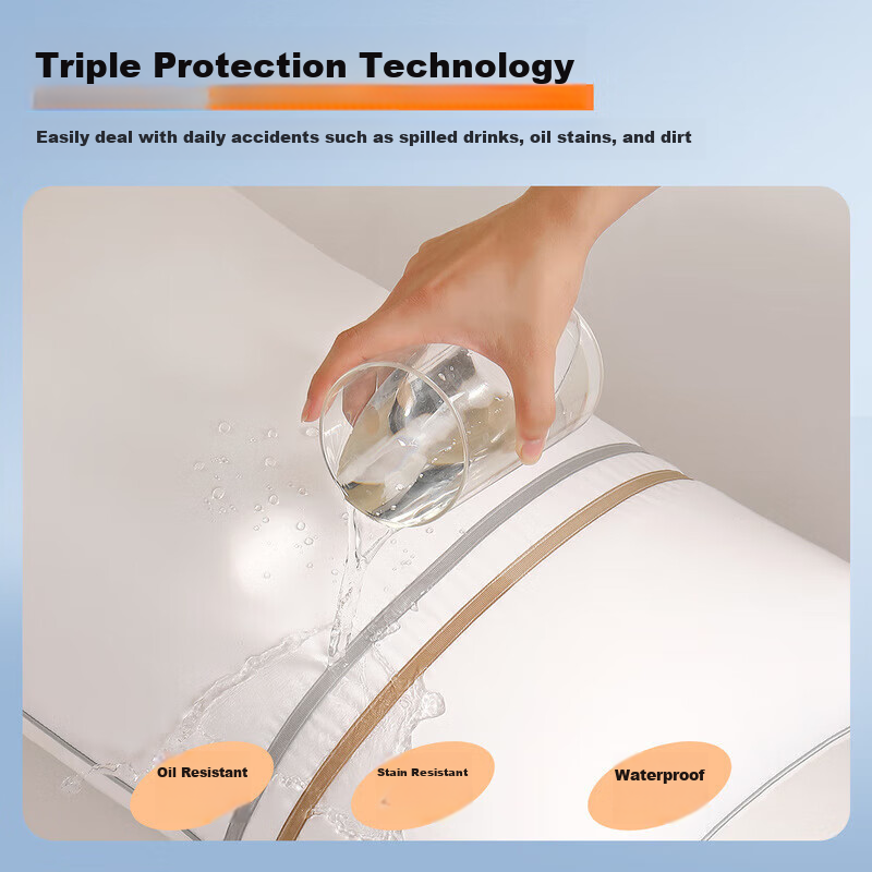 Shuixing Jiafang Pillow, Cervical Pillow for Adults, Sleeping Pillow Core, Single Deep Sleep, Triple Protection High Pillow, One Pair, 48×74cm