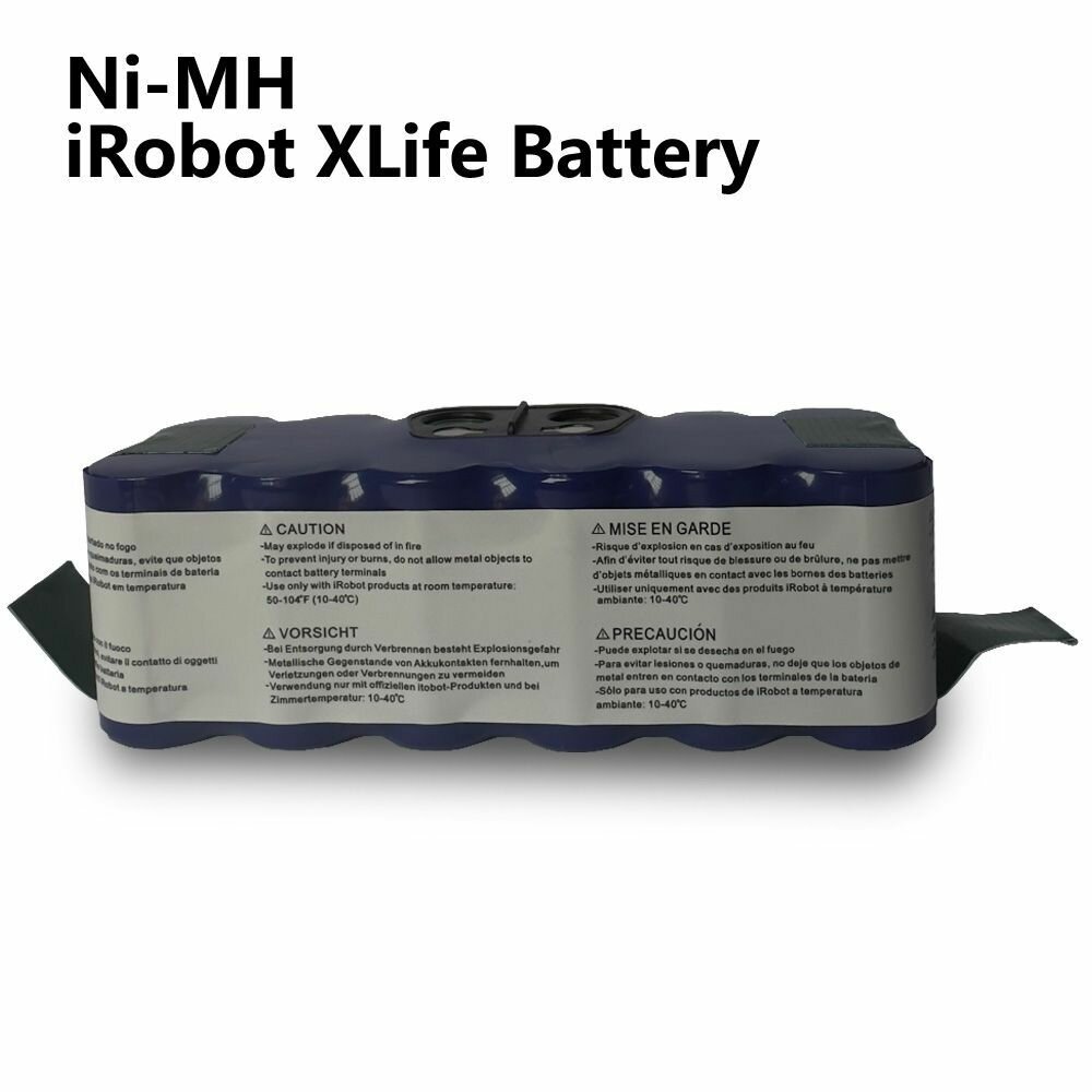 Аккумуляторная батарея iBatt 3500mAh для пылесосов iRobot Roomba 500, 560, 760, 770, 780