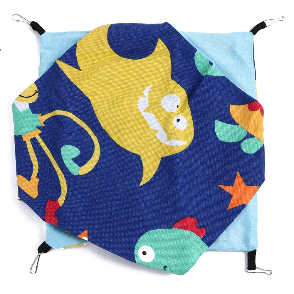 Двойной слой холст -гамаки для подвесных кровать для спального мешка для маленького петтипа D