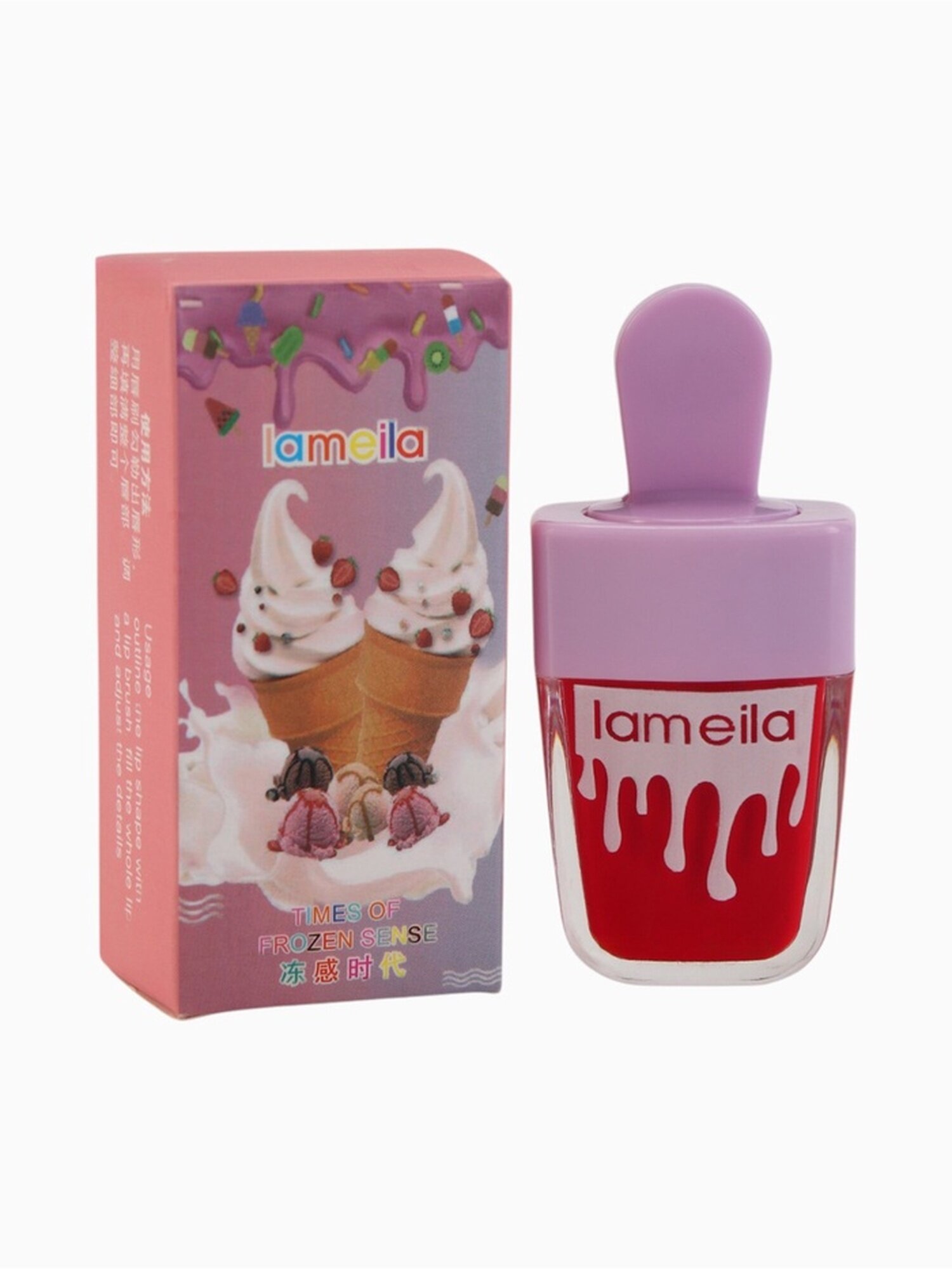 Тинт для губ Сима-ленд, водостойкий, с кисточкой, оттенок №5, 8 г