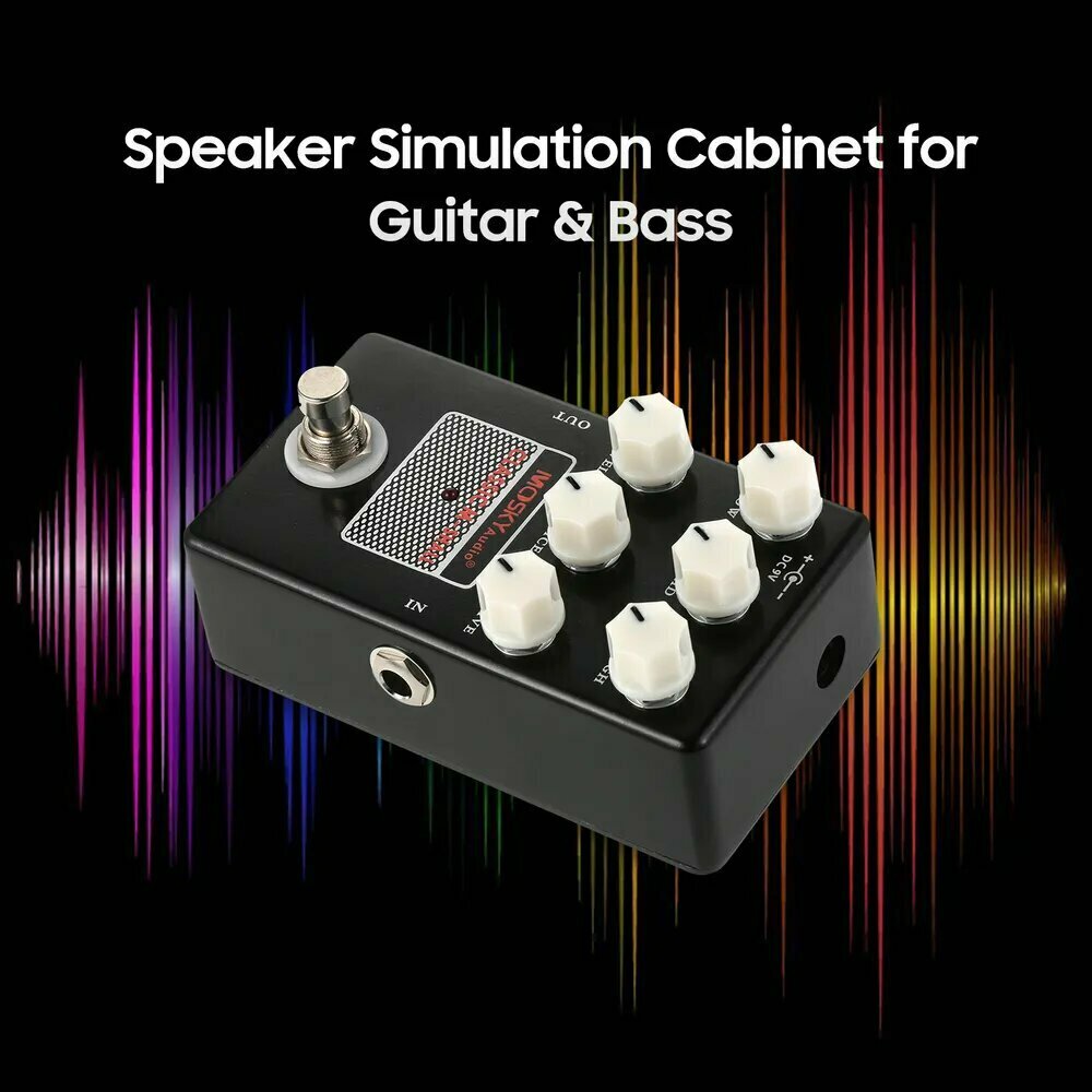 MOSKYaudio CLASSIC M-SHALL динамик симулятор кабинета симулятор гитара педаль