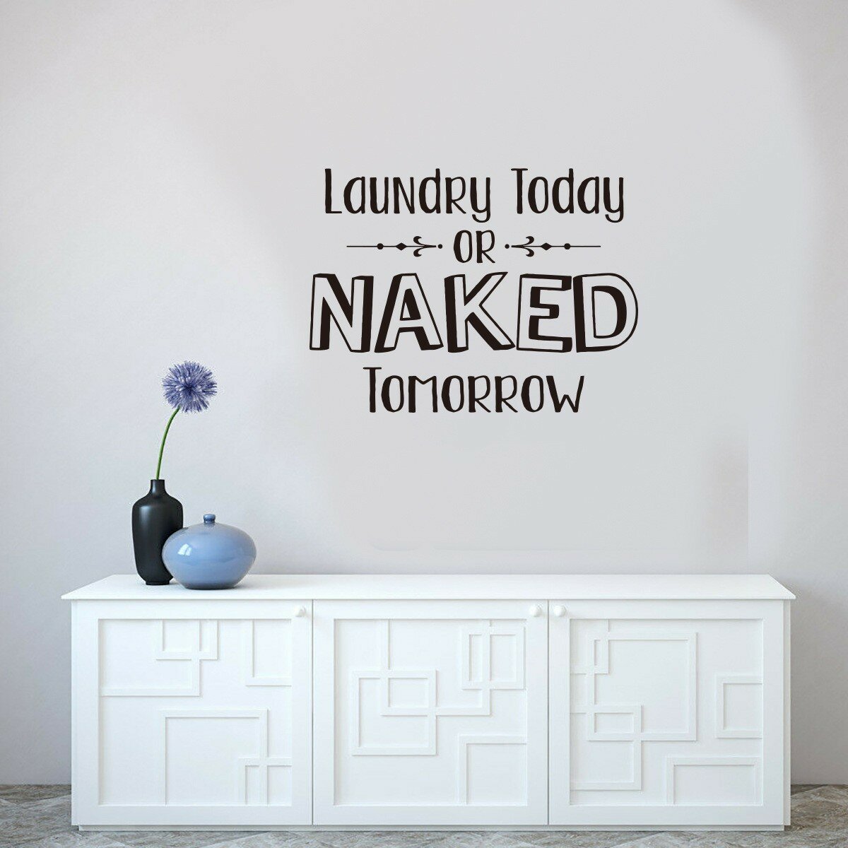 Наклейка на стену «Стирка сегодня» или «Голое завтра», забавные наклейки с цитатами для прачечной, самоклеящийся виниловый декор для ванной комнаты, прачечной, спальни, дома, офиса