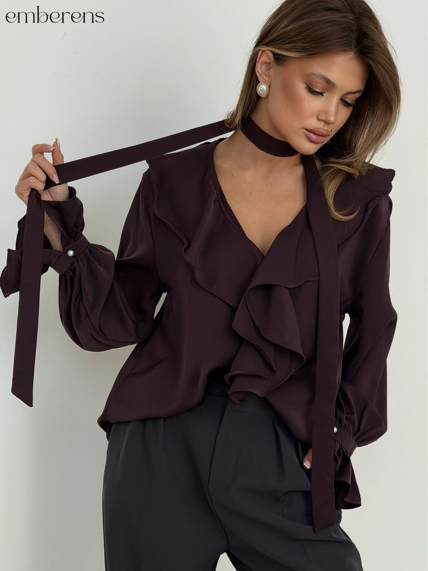 Блуза Осень-зима 2025