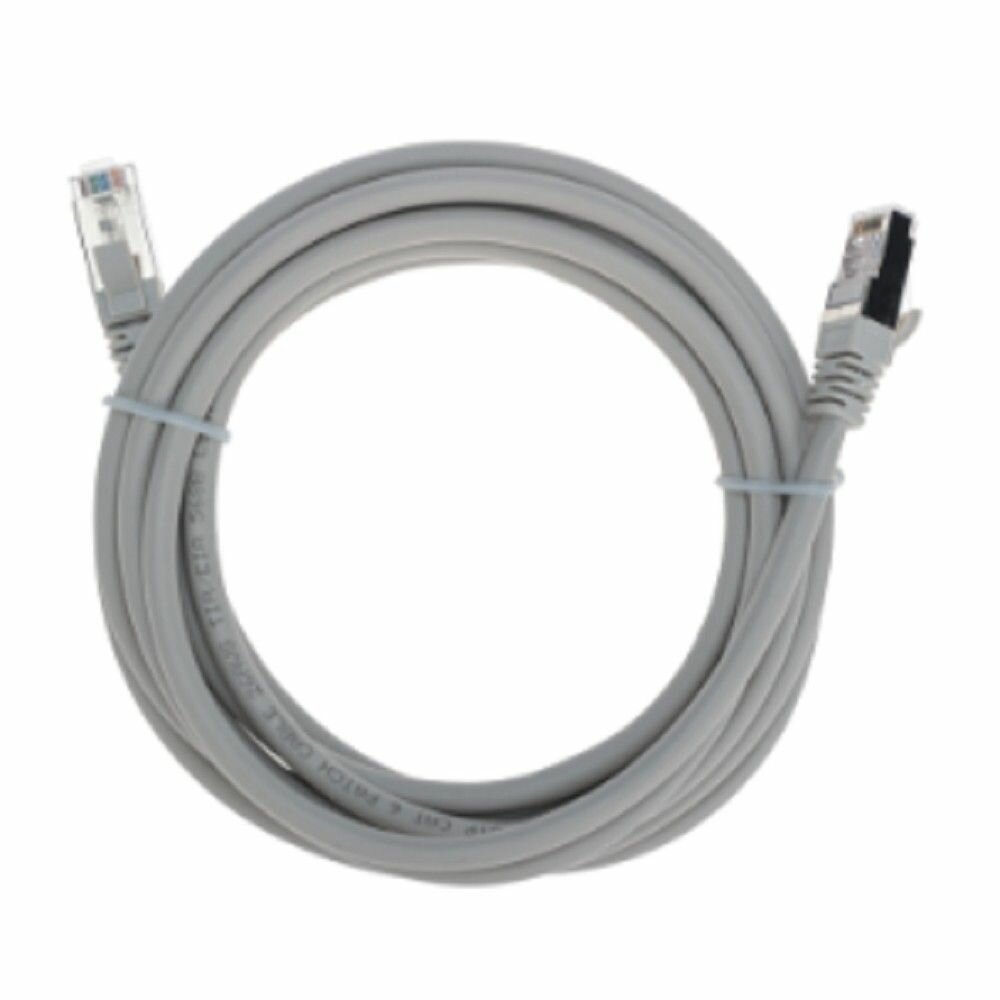 Rexant Патч - корды сетевые, телефонные 02 - 0390 - 3 Патч - корд S FTP, CAT 6A 10G , RJ45 - RJ45, 28AWG, LSZH, серый, 3м