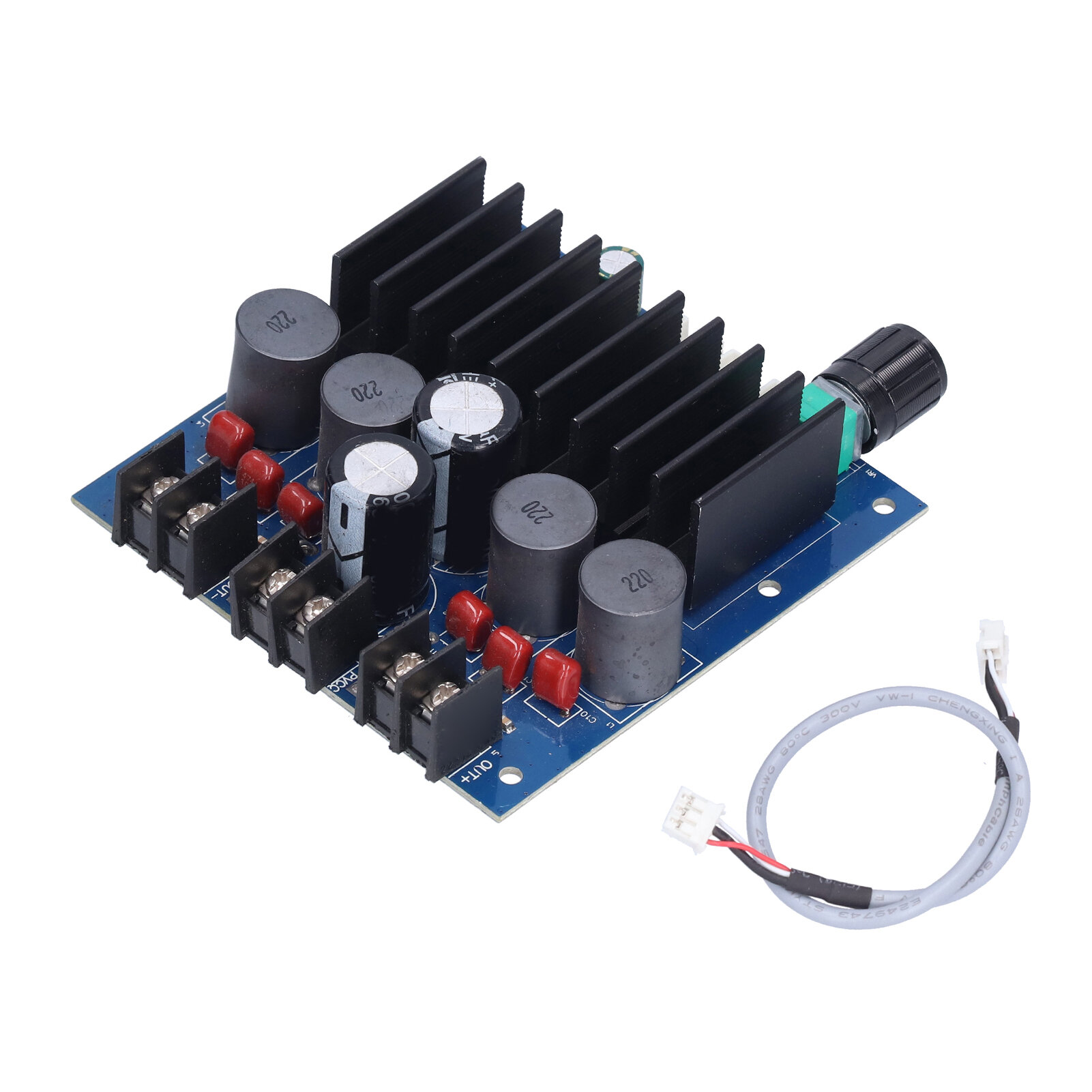 Плата усилителя мощности TDA7498 100Вт+100Вт для самостоятельной сборки домашних акустических систем