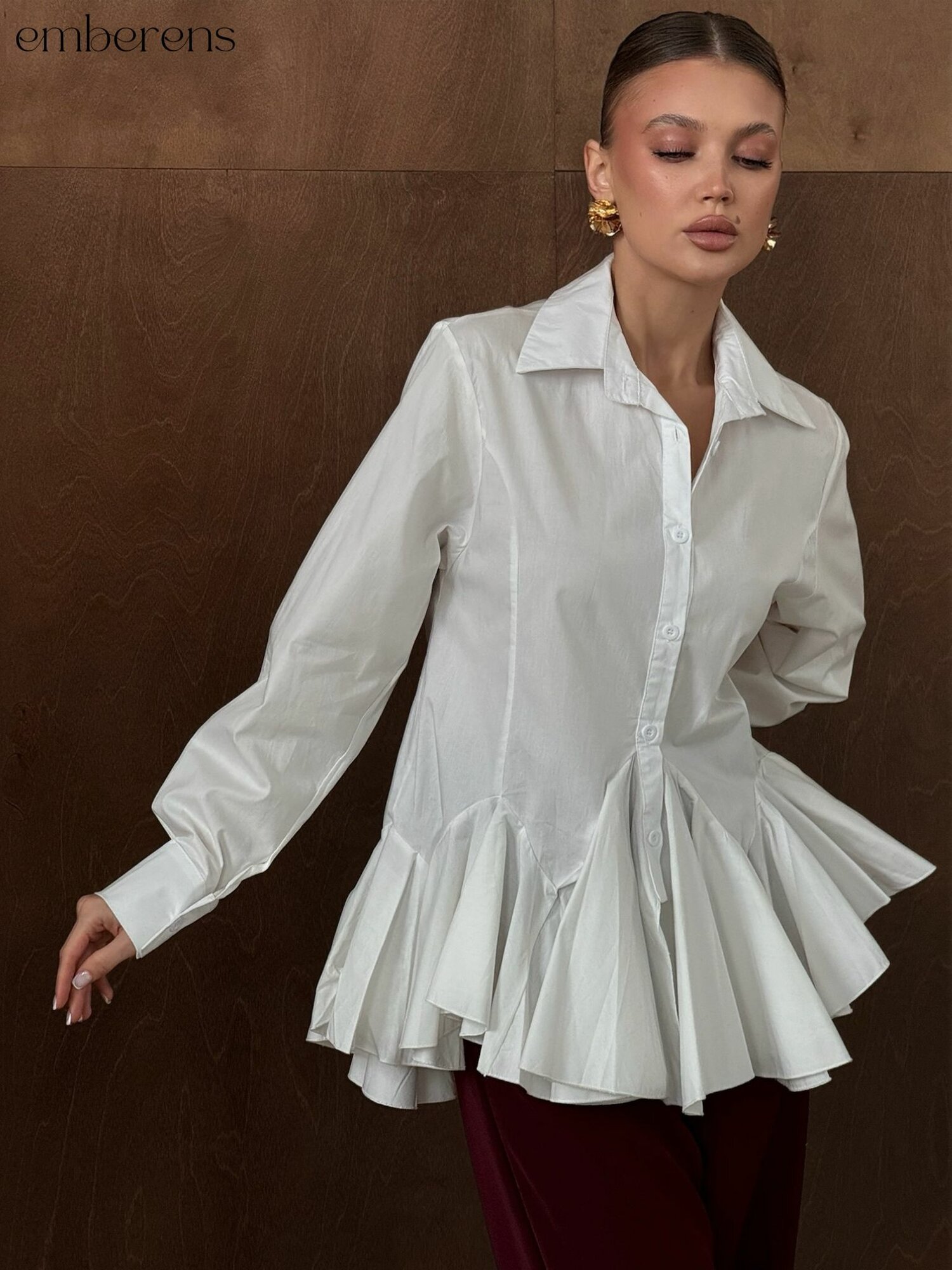 Рубашка Осень-зима 2025