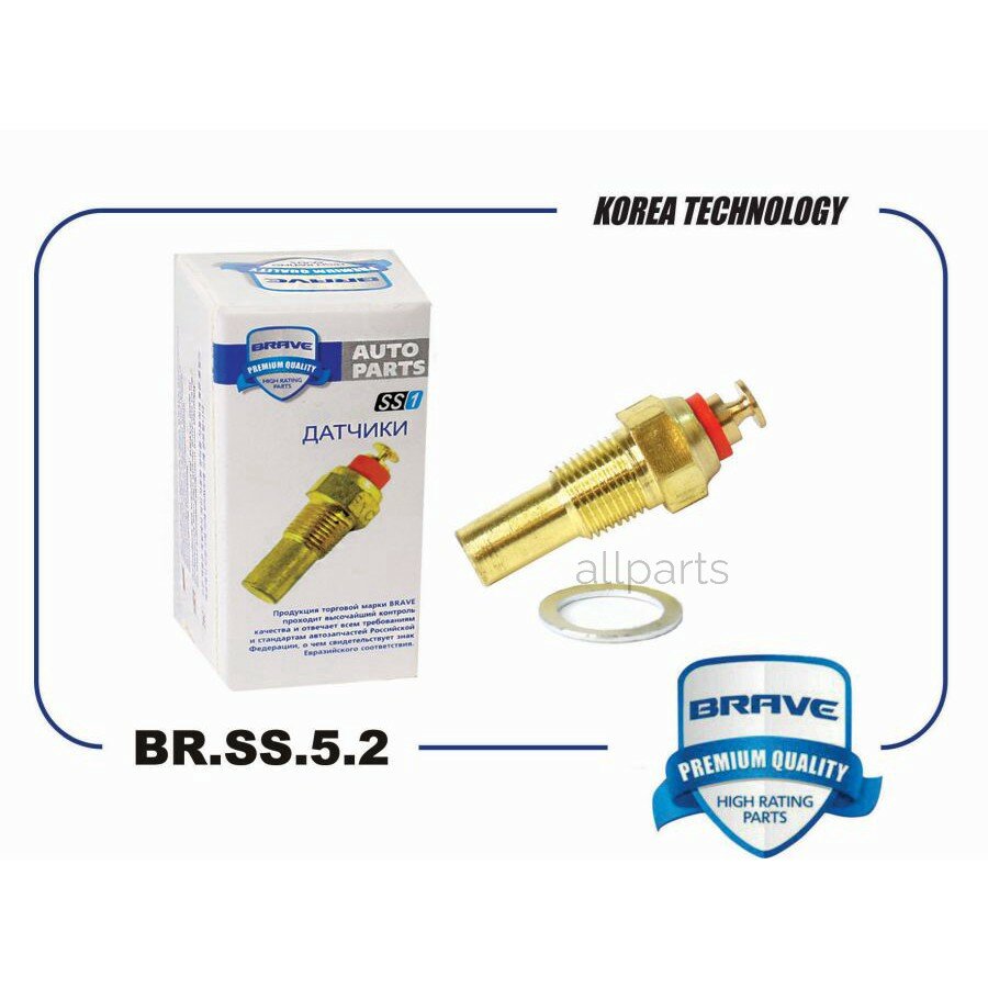 BRAVE BR. SS.5.2 Датчик темп-ры охлаждающей жидкости Daewoo NexiaChevrolet LacettiChevrolet LanosDaewoo BRAVE BR. SS.5.2