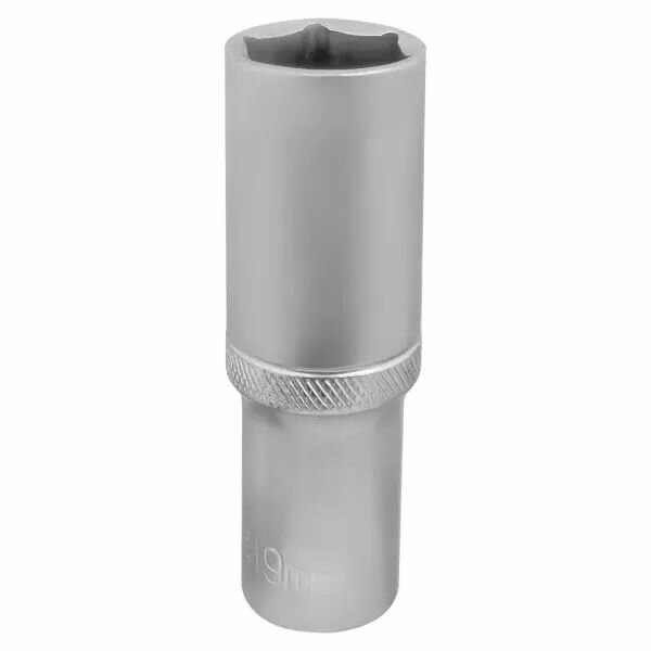 Головка ROCKFORCE LIGHT торцевая, глубокая, шестигранник 19 мм, 1/2"