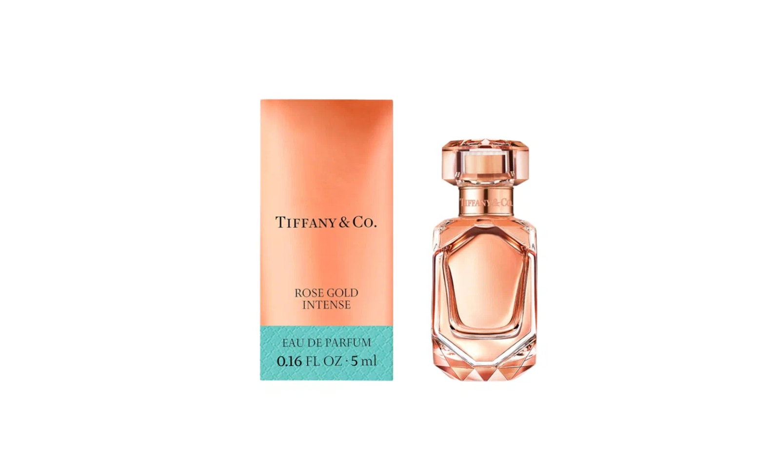 Миниатюра Tiffany Rose Gold парфюмерная вода 5 мл, цветочные фруктовые