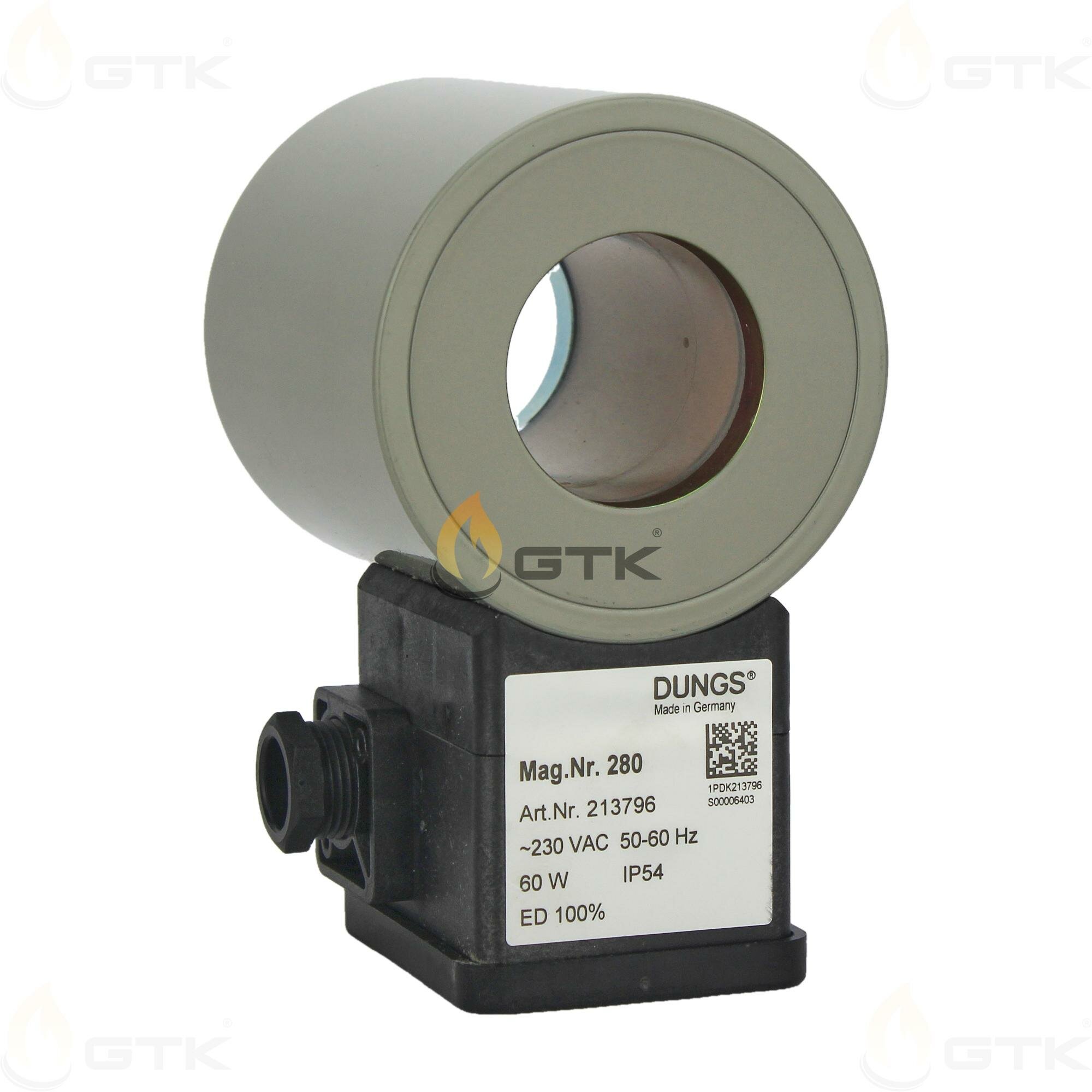 Катушка Dungs NR280 для MV(DLE) 230В 60Вт, 213407