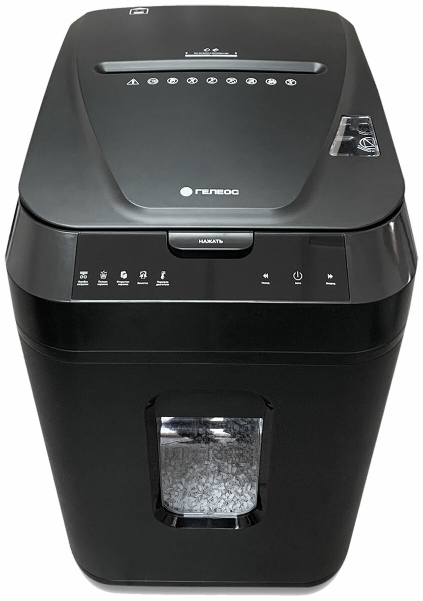 Уничтожитель бумаги (шредер) Гелеос АП40-4