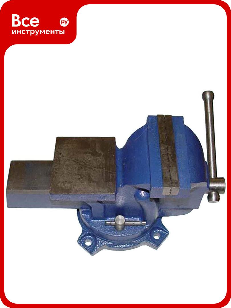 Слесарные тиски CNIC 250 мм 10дюйм поворотные усиленные с наковальней LT89010 упакованы по 1шт. 30225