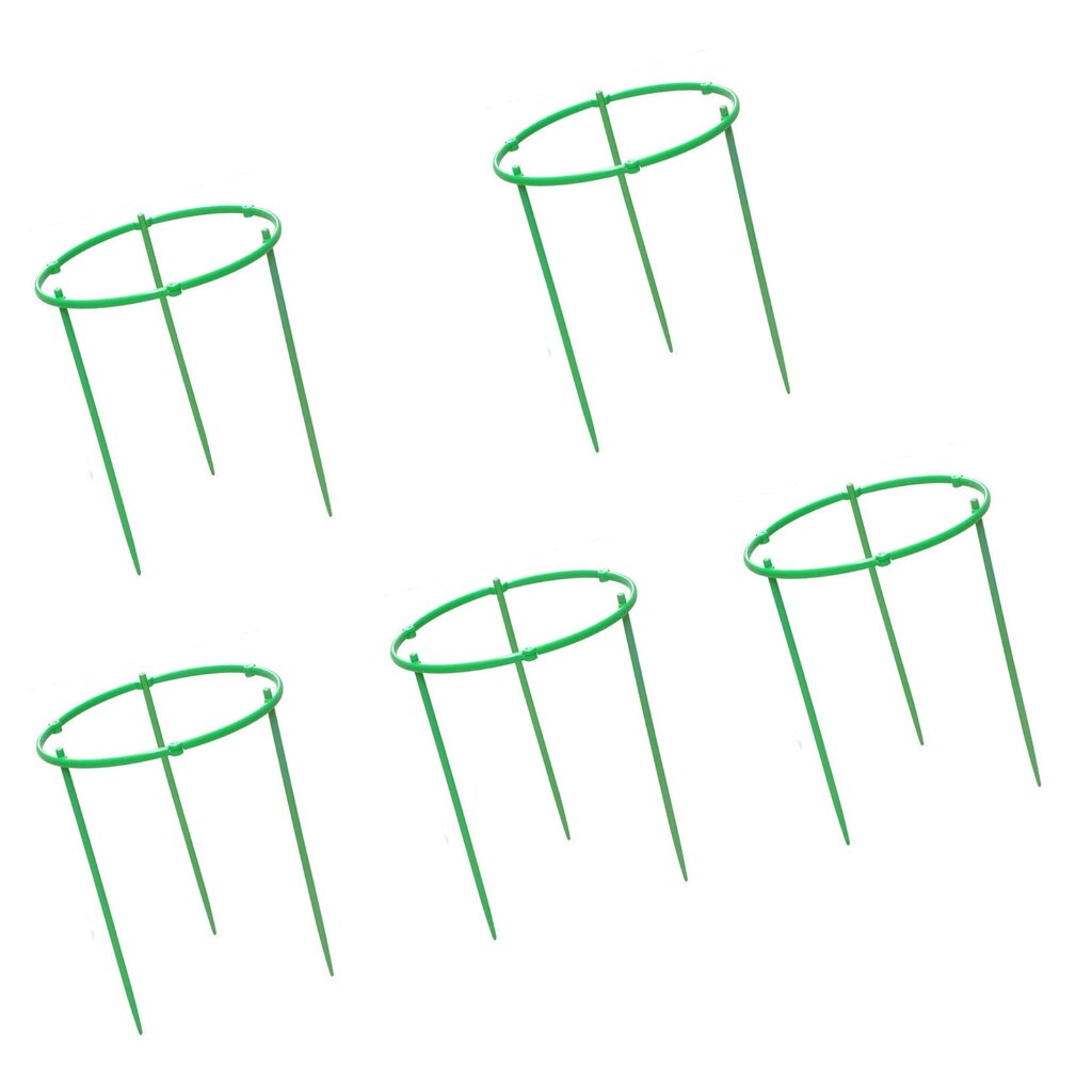 5 опорных столбов для растений, подставка для цветов из вьющейся виноградной лозы