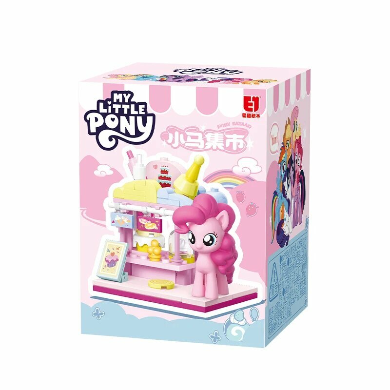Конструктор My Little Pony DINOSAW микроблоки Пинки Пай Random 1 pcs