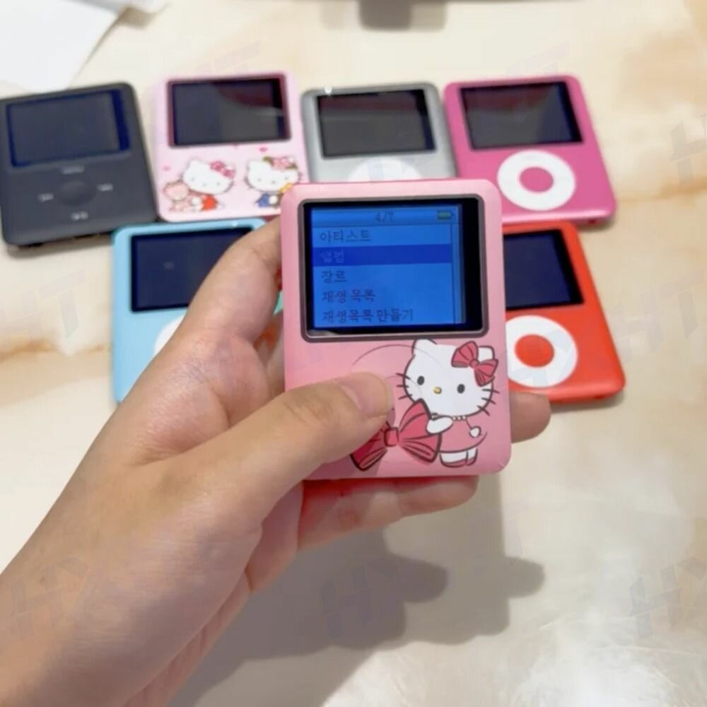 Hello Kitty МР3 Плеер Портативный Мини Студенческий С Внешним Звуком