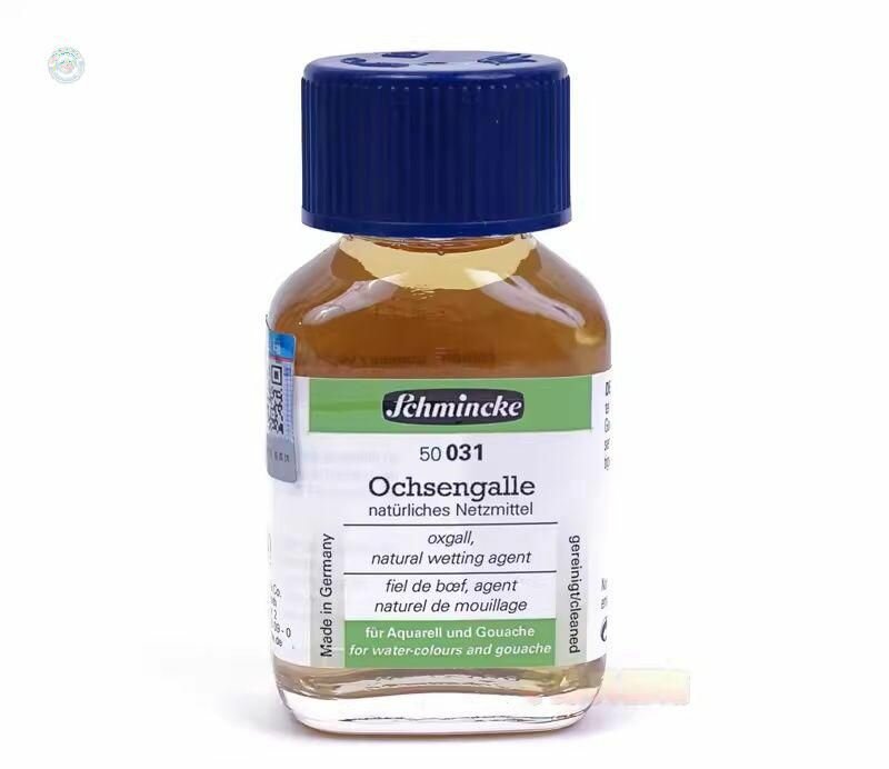 Медиум для акварели и гуаши Schmincke № 031 улучшает текучесть красок и замедляет высыхание, 60 мл