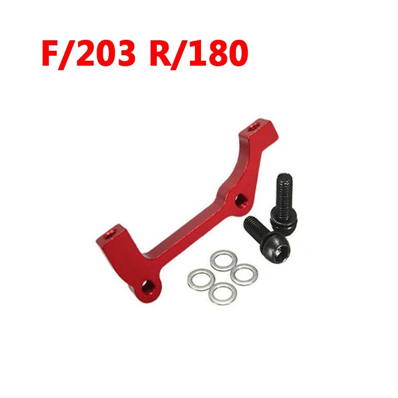 BUCKLOS Адаптер дискового тормоза 180/203 мм Red F203-R180mm