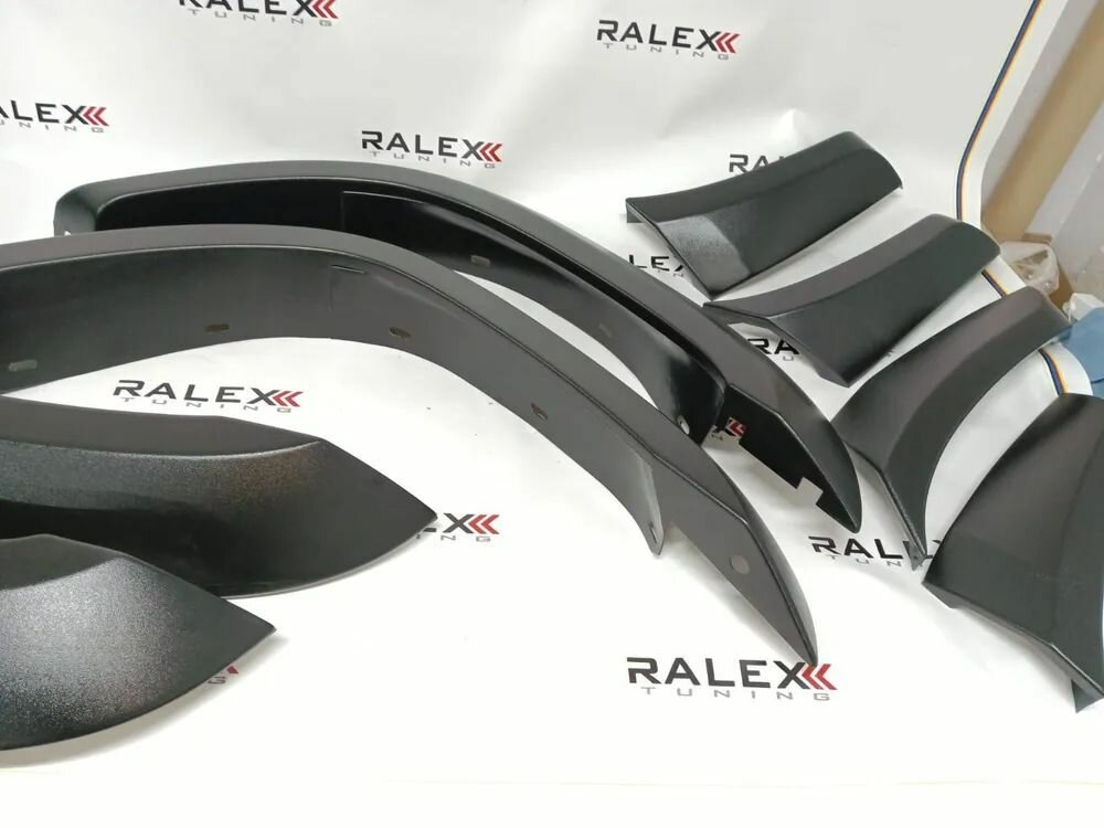 Расширители колесных арок УАЗ Патриот шагрень 1 бак с года 2017 по 2024 год