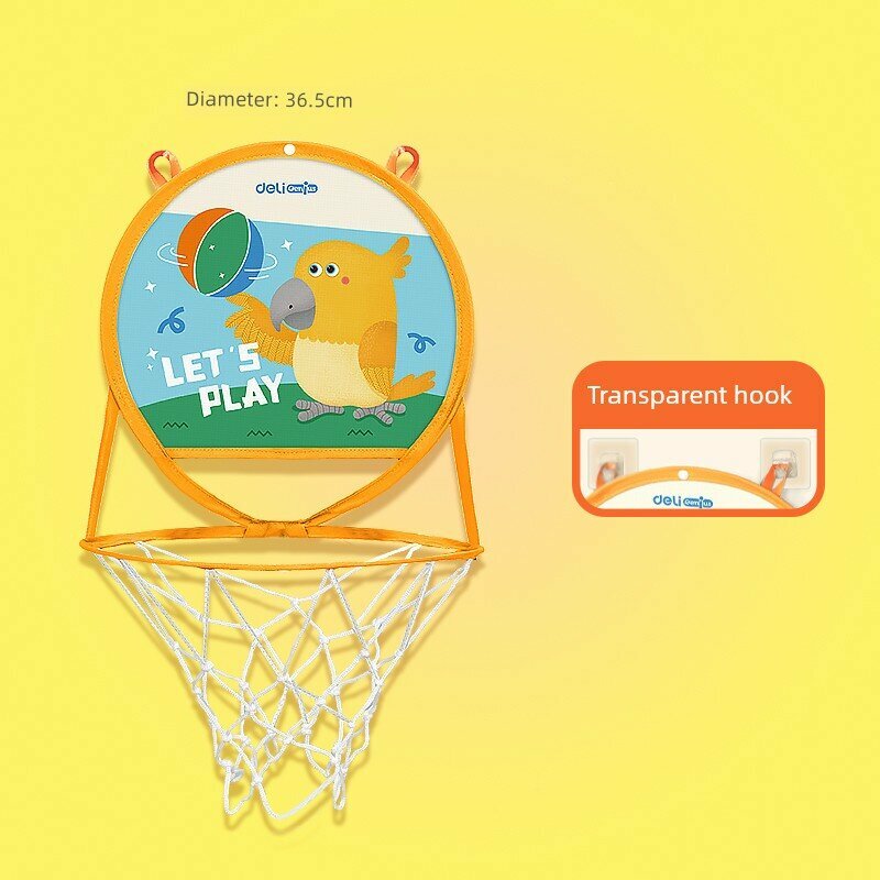 Складная корзина для баскетбола в оранжевом цвете для детского сада, тихая работа, мягкий звук, подходит для занятий в