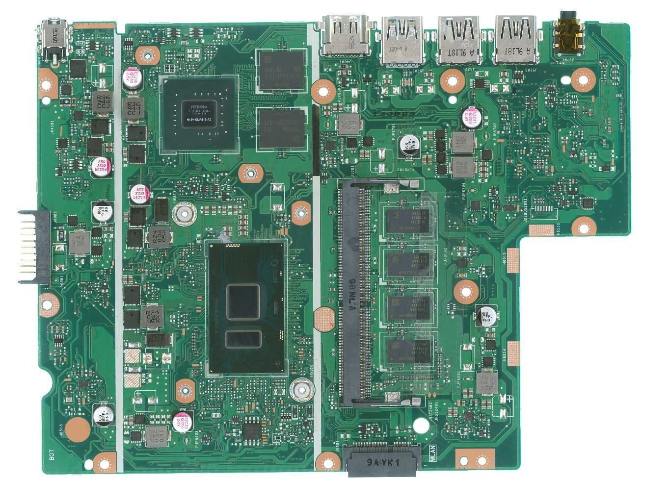 Материнская плата ASUS X540UB (процессор Core i3-6006U и видеочип MX110 )