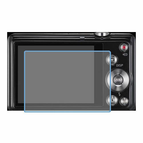 Скрин Мобайл защитный экран для фотоаппарата Casio Exilim EX-ZS10 из нано стекло 9H