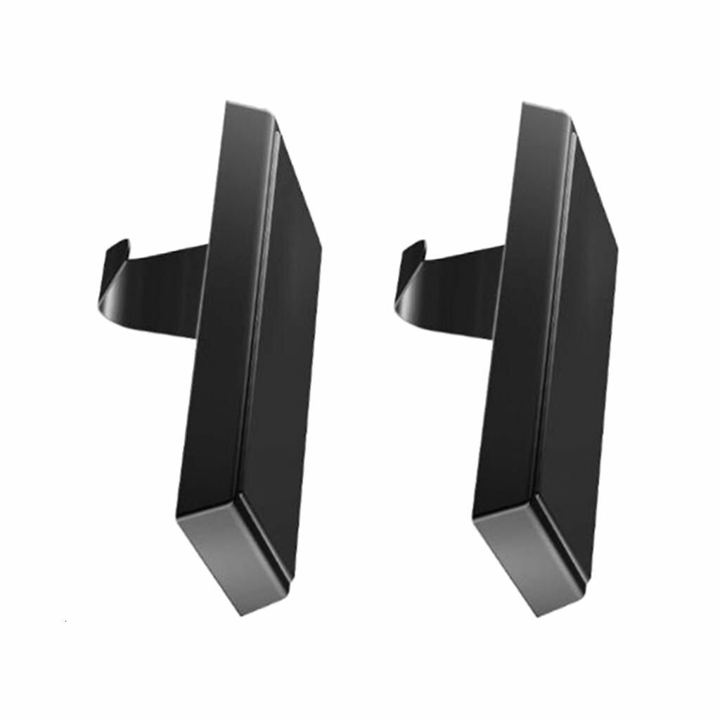 Прямоугольные крючки для чулок для камина, держатели, Черный