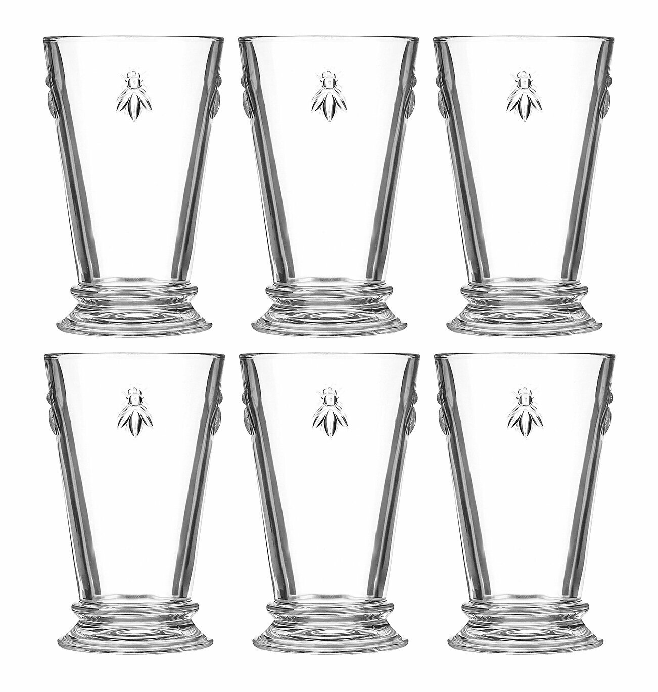 Набор Хайбол 6 штук 290 мл; прозр. (Бренд Hebei, страна Китай)