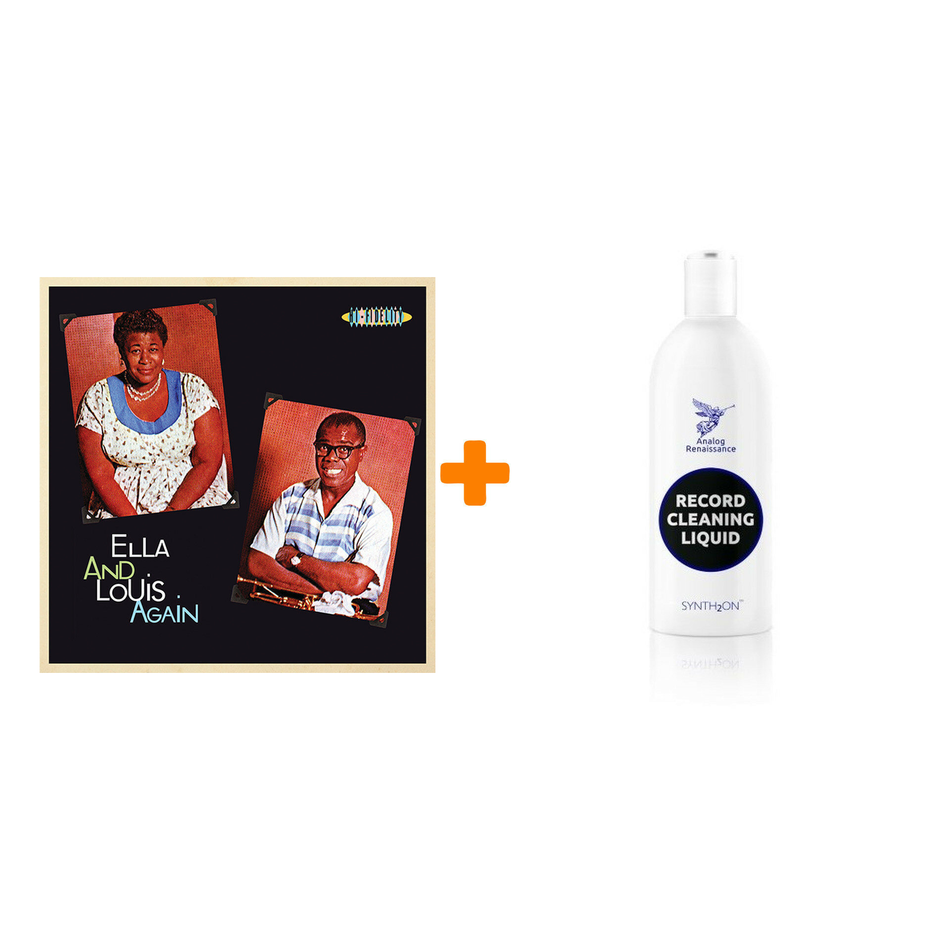 Fitzgerald Ella & Louis Armstrong Ella & Louis Again 2015 Reissue LP + Жидкость моющая для чистки винила