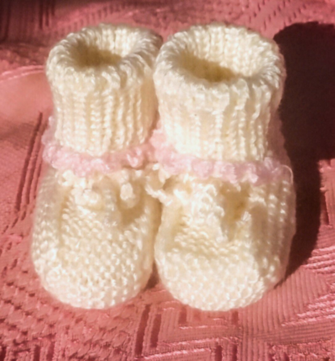 Топотушки (пинетки) ручная вязка