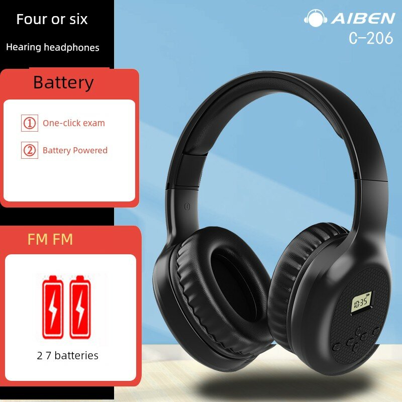 Наушники Aiben C30 для прослушивания аудио на экзаменах CET-4 и CET-6, наушники для соревнований по английскому языку