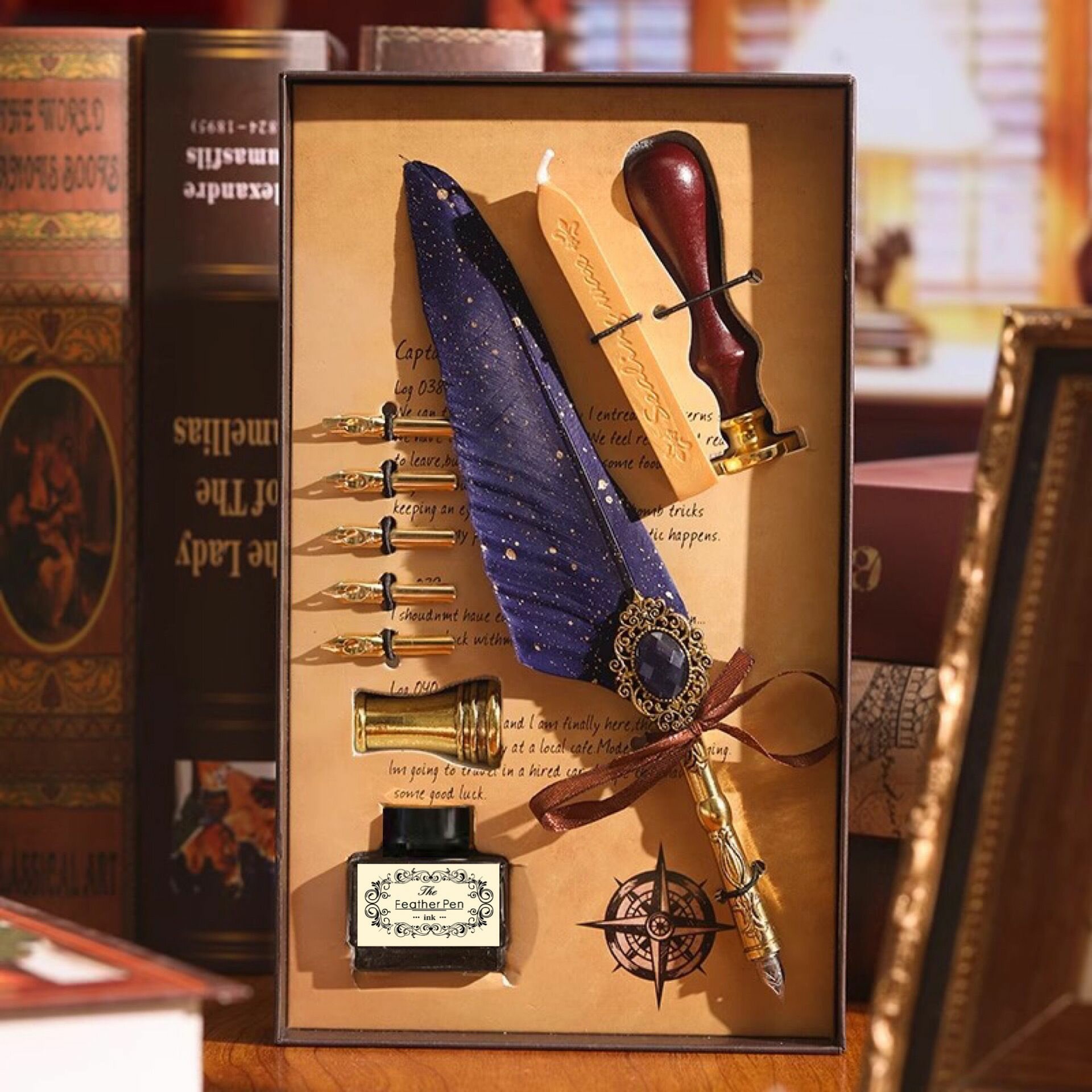 Гарри Поттер, Перьевая ручка из волшебного камня, Креативный подарок