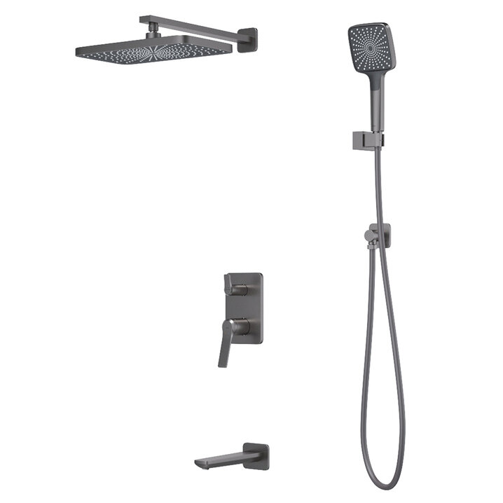 Душевой набор Iddis Parker PARGM03i68 матовый графит