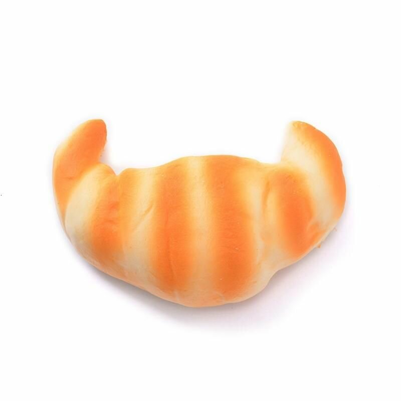 Реквизит для фотосъемки имитации выпечки хлеба-Большой Круассан