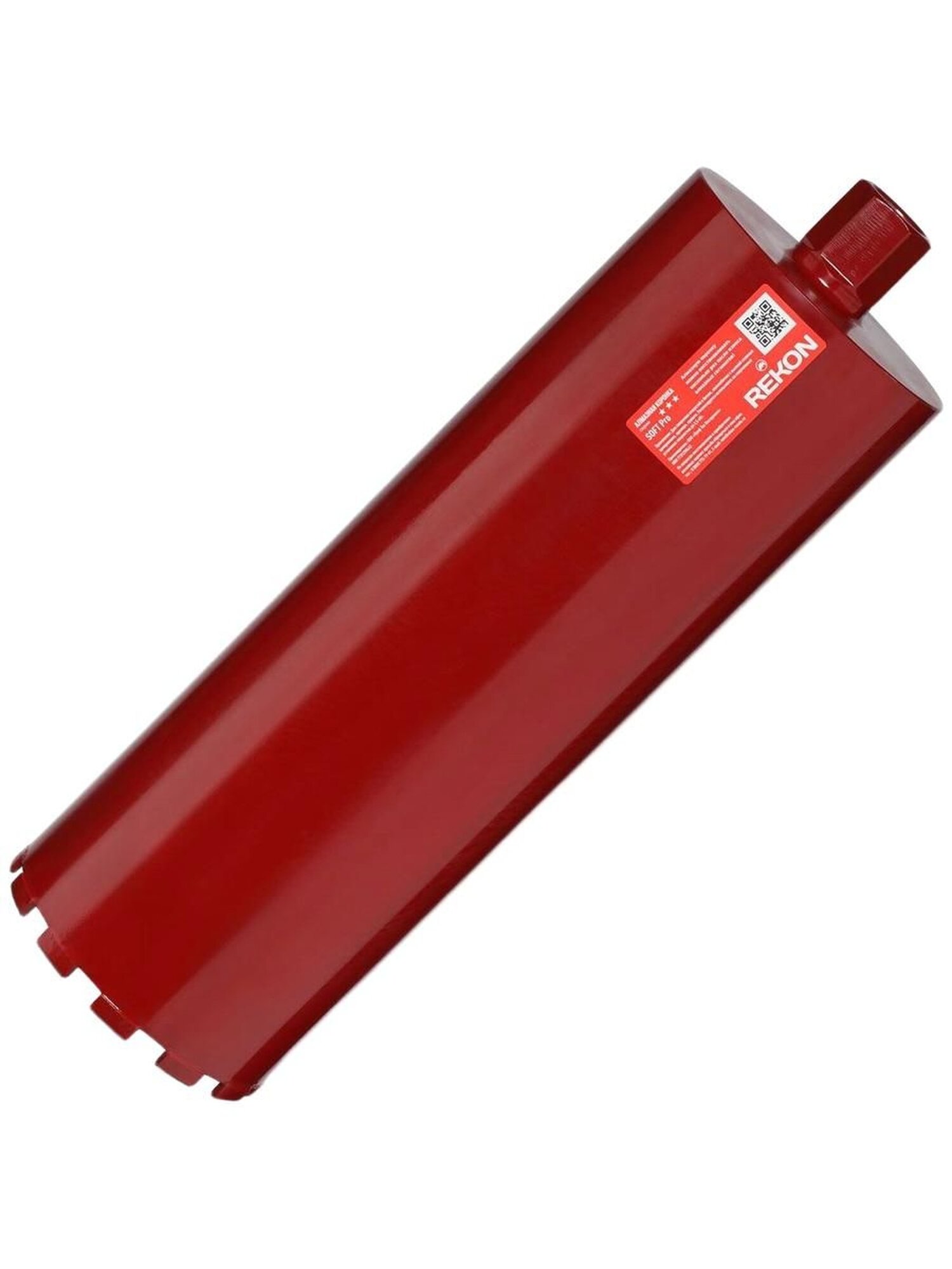 Алмазная коронка REKON SOFT Pro, диаметр 200 мм, длина 450 мм